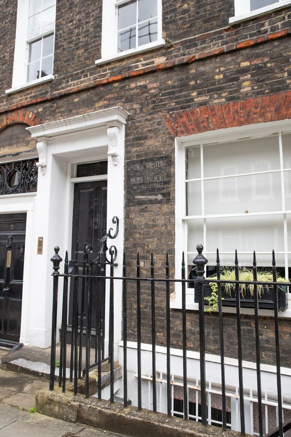 The Lord North Street in London Stock Photo - Image of english, wall ...