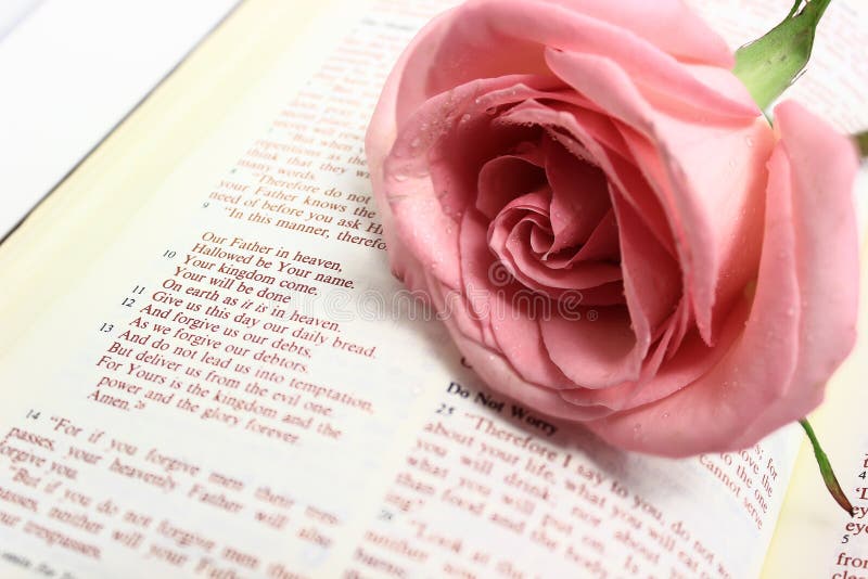 The Lord s Prayer stock photo. Image of father, blossom - 47641884