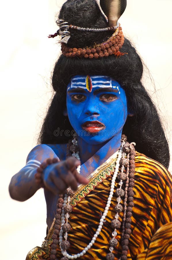 Lord Shiva devotee editorial stock photo. Image of devotee - 22316848