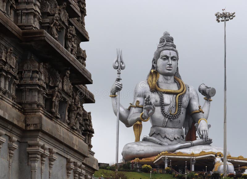 Lord Shiva Statue Full Landscape View Stock Image - Image of asia ...