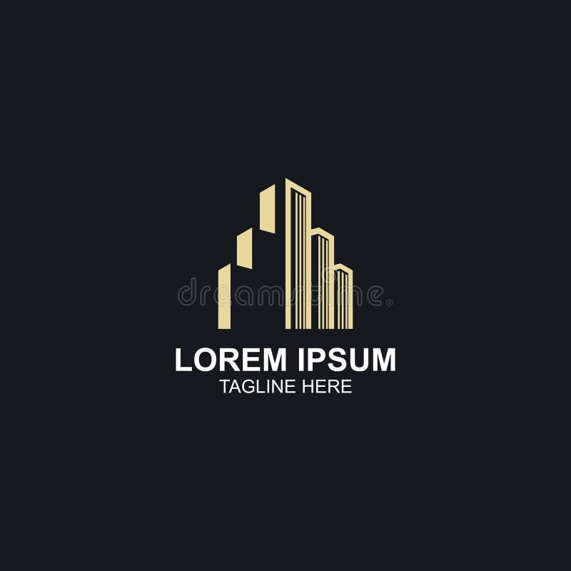 Lorem Ipsum Logo Icon with Creative Vector Illustration Stock Vector ...