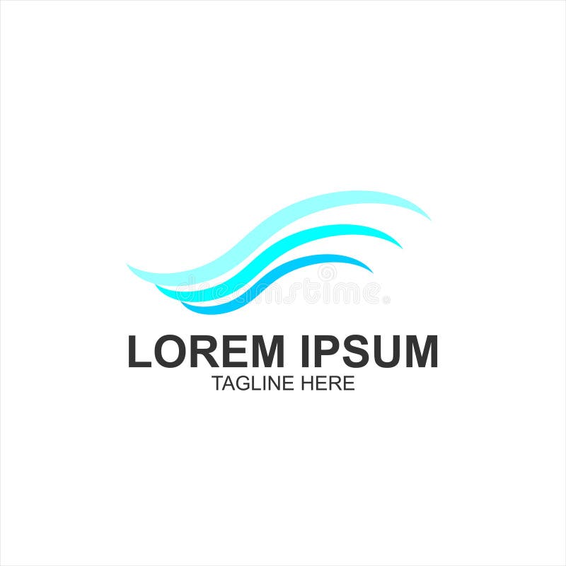 Lorem Ipsum Logo Icon with Creative Vector Illustration Stock Vector ...