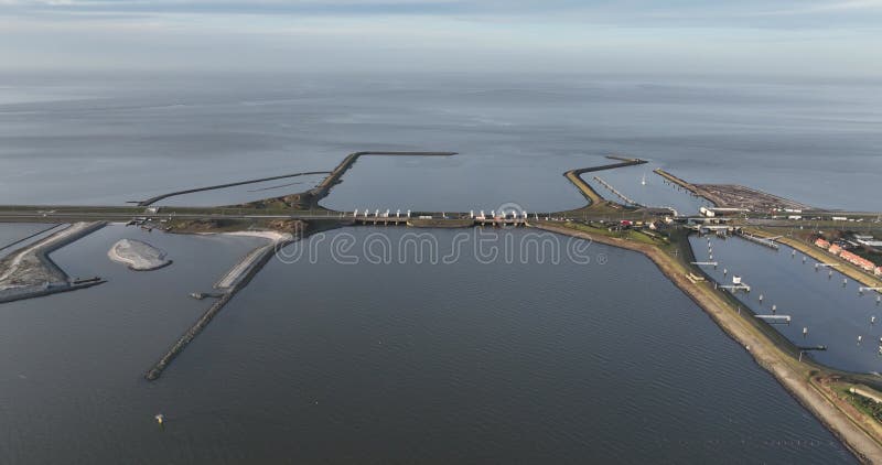 The Lorentz Locks are a Lock Complex in the Afsluitdijk at ...