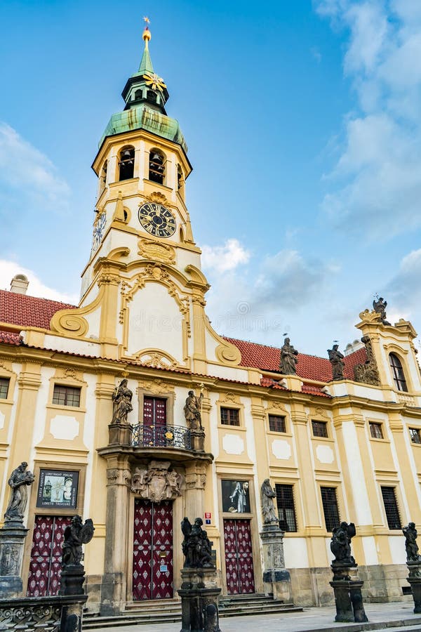 Loreta Baroque Monastery in Prague Editorial Photo - Image of outdoor ...