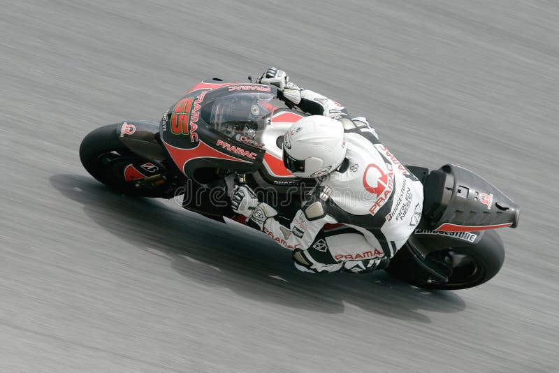 Loris Capirossi of Italy at Sepang, Malaysia Editorial Photography ...