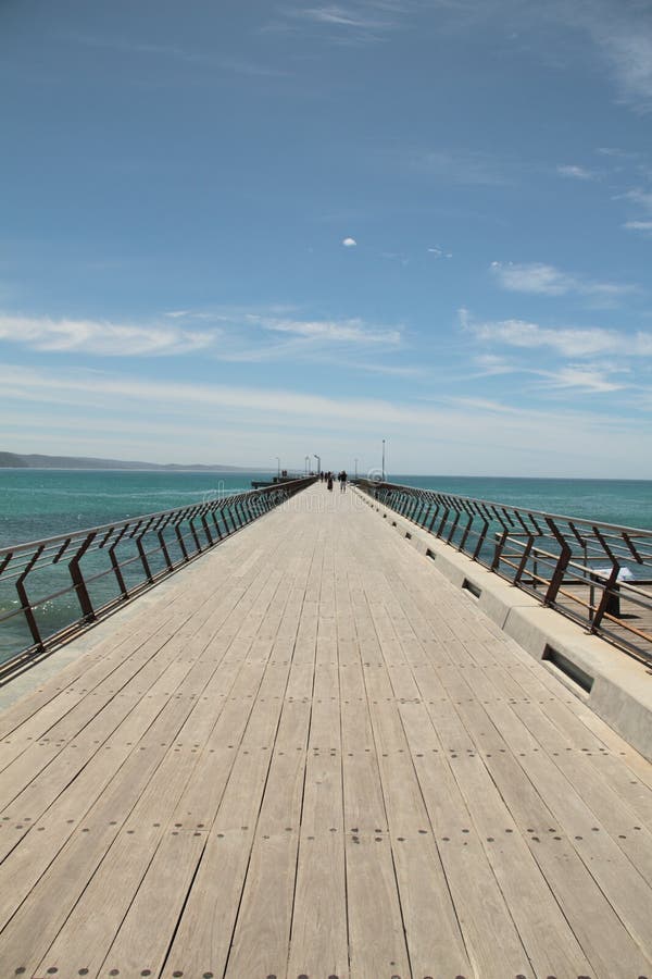 Lorne Pier stock image. Image of distant, structure, ocean - 12339843