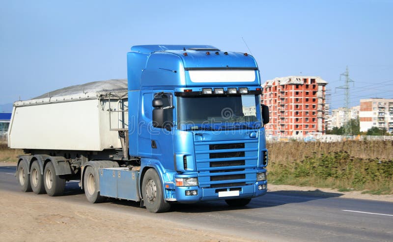 Red lorry stock image. Image of truck, transport, lorry - 7088209