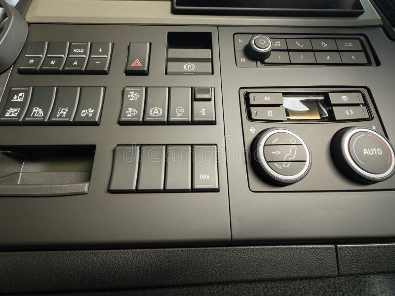Lorry Dashboard Controls Switches, Buttons and Indicators for Safe ...