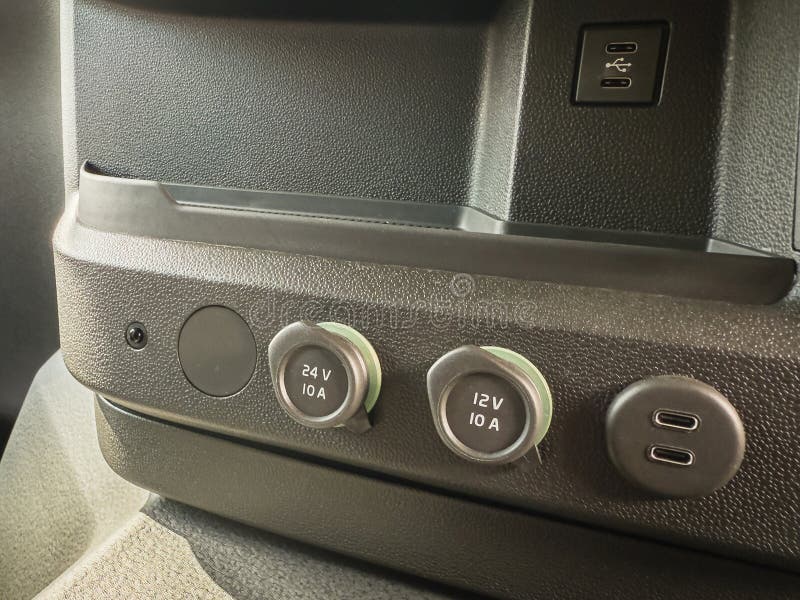 Lorry Dashboard Controls Switches, Buttons and Indicators for Safe ...