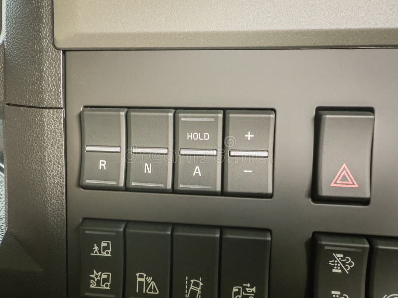 Lorry Dashboard Controls Switches, Buttons and Indicators for Safe ...