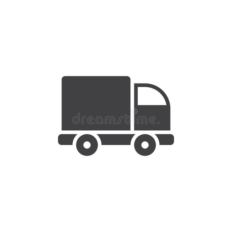 Lorry Icon , Truck Solid Logo Illustration, Pictogram Isol Stock ...
