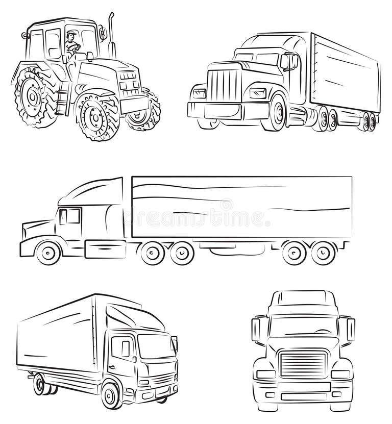 Lorry Driver Stock Illustrations – 7,311 Lorry Driver Stock ...