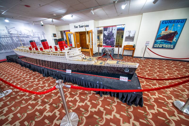 Queen Mary Ship Interior Stock Photos - Free & Royalty-Free Stock ...