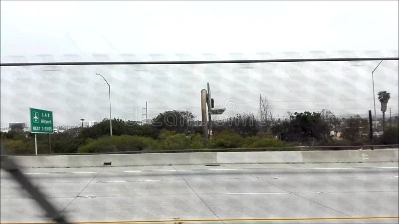 Los Angeles, California: the Century Freeway I-105, Interstate 105 ...