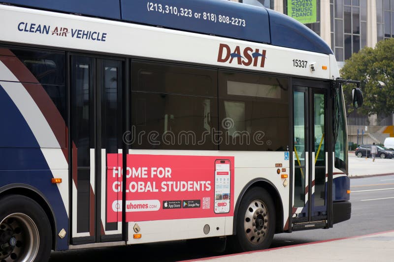 Los Angeles, California: Los Angeles LADOT Transit DASH Bus Editorial ...