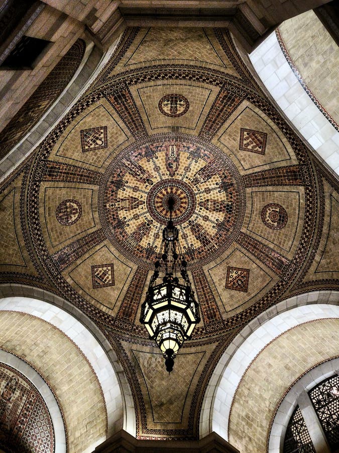 Los Angeles City Hall Rotunda Stock Photo - Image of windows, stone ...