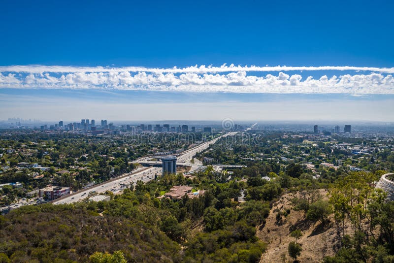Los Angeles city view stock photo. Image of angeles - 205304482