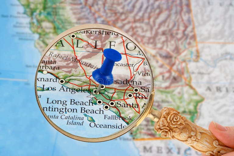 824 Los Angeles Location Map Stock Photos - Free & Royalty-Free Stock ...