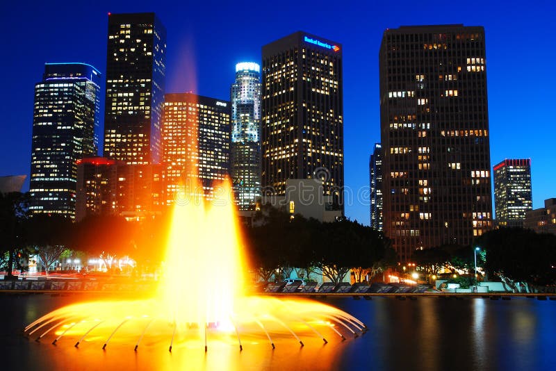 Los Angeles Nights editorial image. Image of evening - 83442180