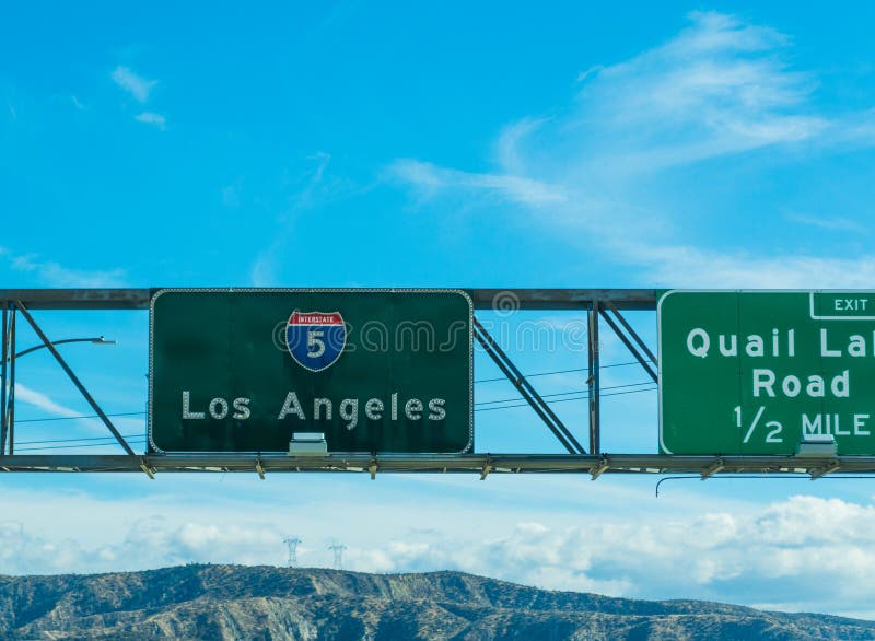 Los Angeles Sign stock photo. Image of pole, iconic, hall - 11098584