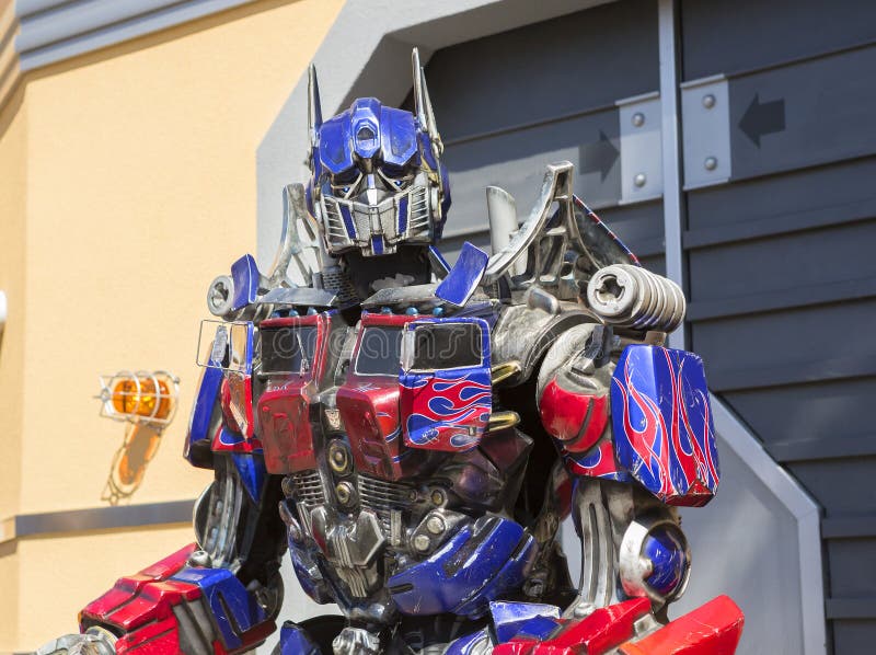 Los Angeles, USA, 2016:02: 25 Transformator Roboter Bei Universal ...