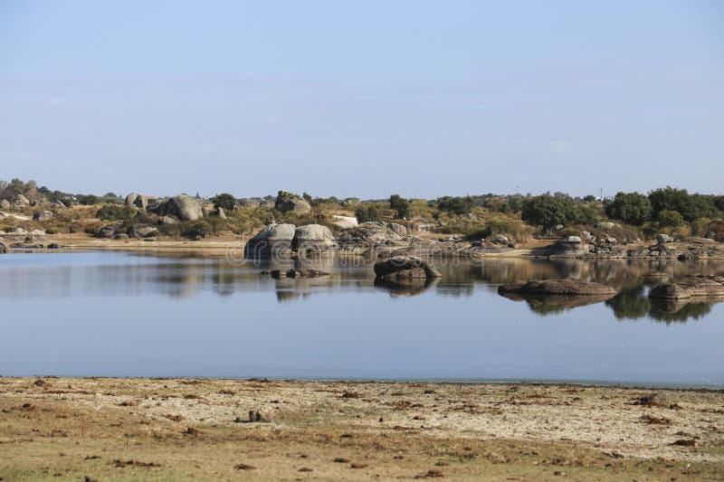 Los Barruecos Natural Monument in the Middle of the Caceres Peneplain ...