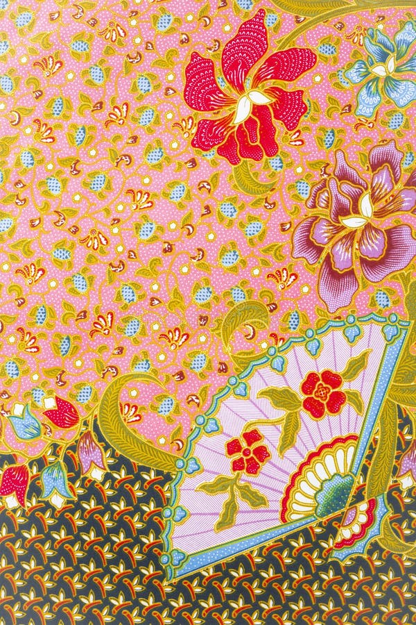 Los Bonitos Patrones De Batik Imagen de archivo - Imagen de ropa ...