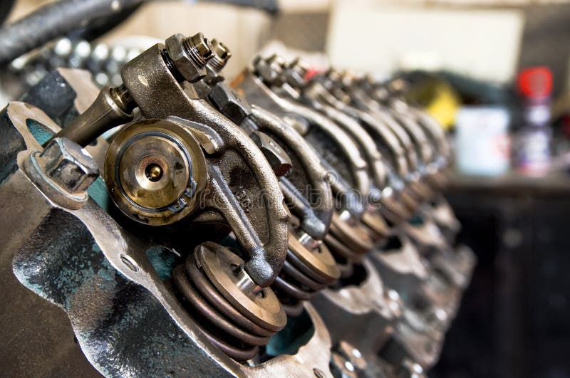 Los Corazones De Los Motores Imagen de archivo - Imagen de técnico ...