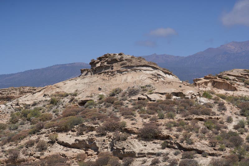Los Derriscaderos Rugged Ravine Landscape Stock Photo - Image of canyon ...
