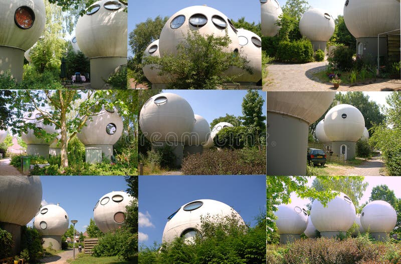 Los Edificios Redondos En Los Países Bajos Imagen de archivo - Imagen ...