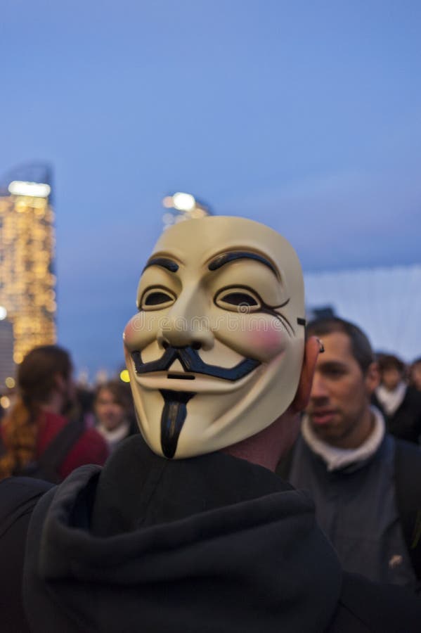 Los Franceses Ocupan Francia, Demostrando Fotografía editorial - Imagen ...