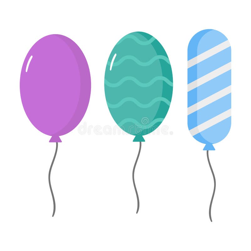 Los Globos Vector El Sistema Ilustración del Vector - Ilustración de ...