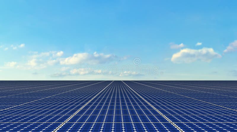 Los Paneles Solares - Fondo Imagen de archivo - Imagen de electricidad ...