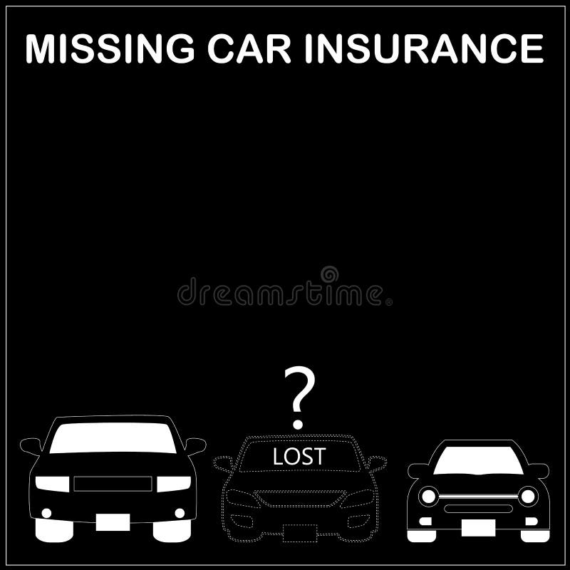 Lose car sign stock vector. Illustration of panic, crime - 69986289