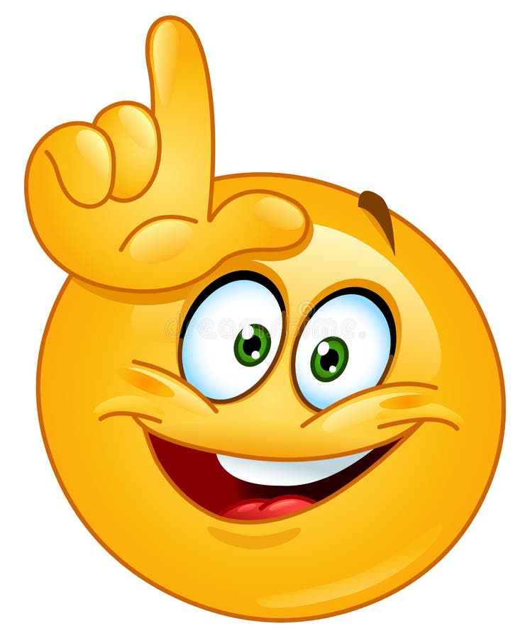 Emoticon showing thumb up stock vector. Illustration of cool - 31247464