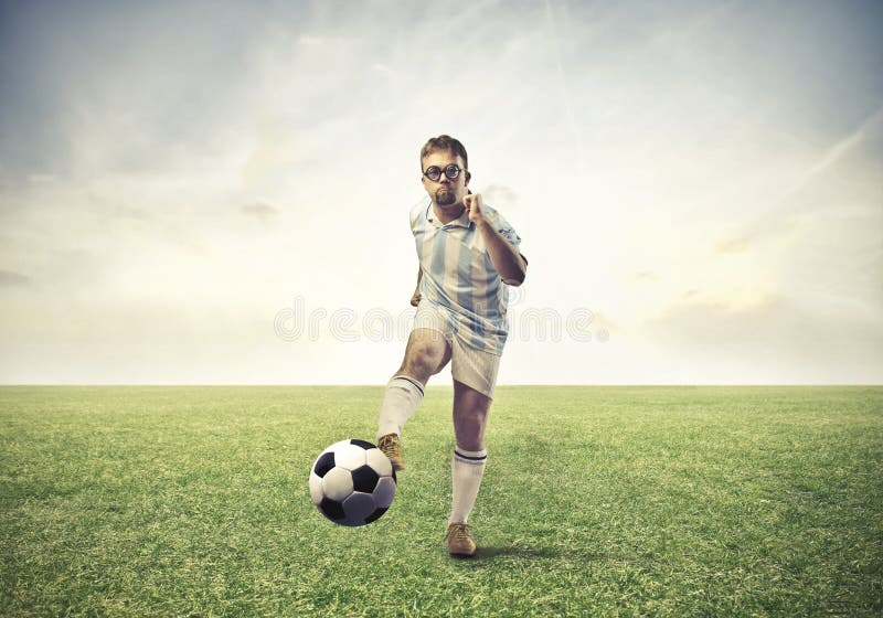 Loser Football Player stock photo. Image of training - 25409188