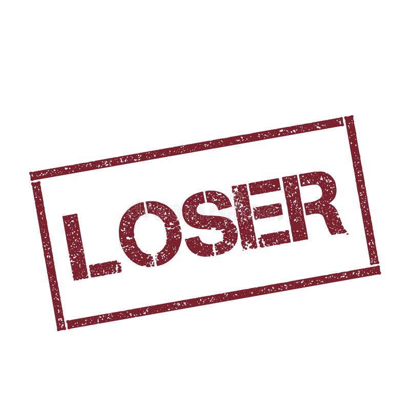 Loser Text Stock Illustrations – 546 Loser Text Stock Illustrations ...