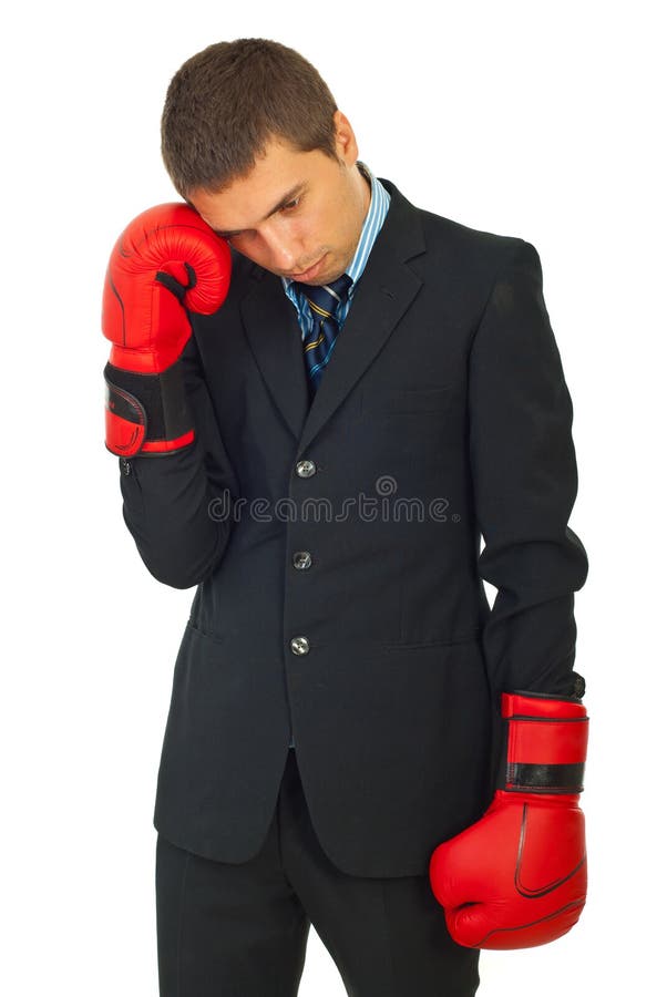 Sad loser business woman stock photo. Image of facial - 20403084