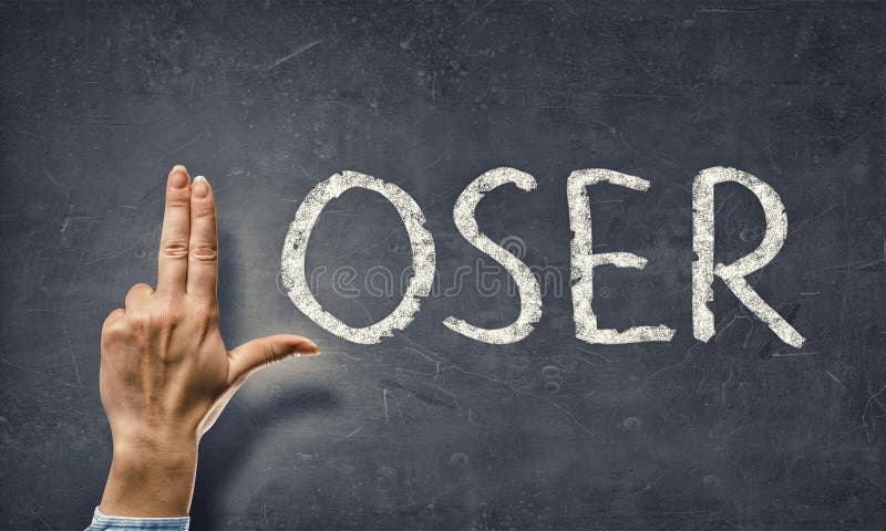 Loser word. Concept image stock photo. Image of symbol - 62306266