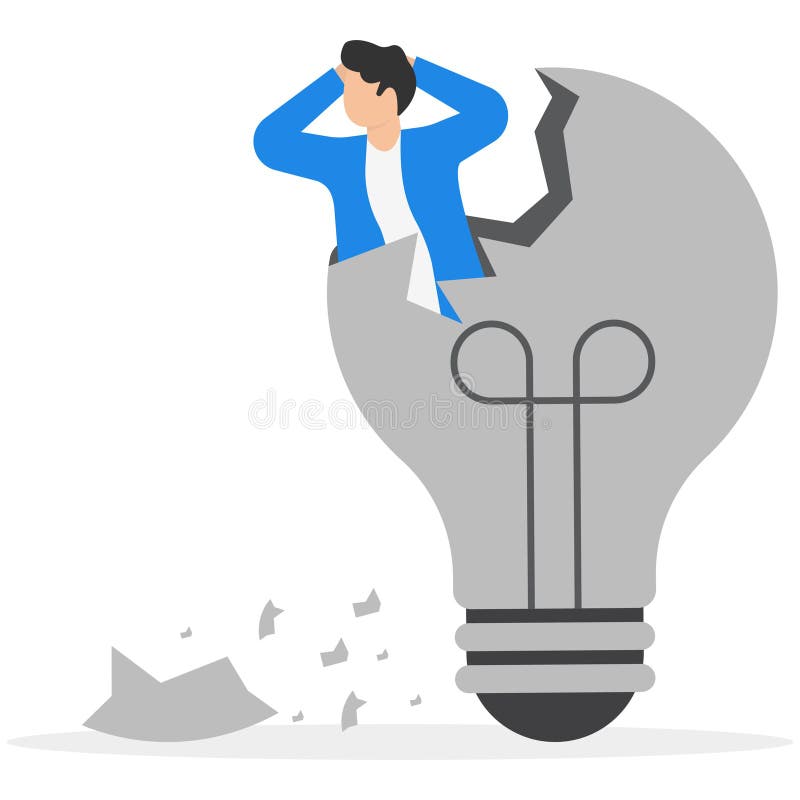 Loss of Creative Ideas in Business. Burnout from Overwork. Afraid of ...