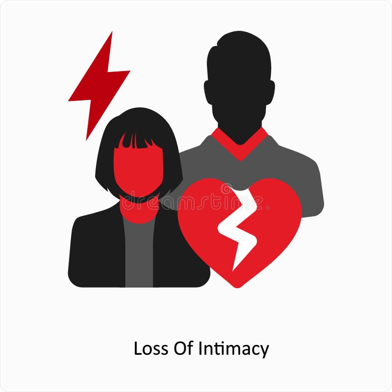 Loss of Intimacy stock vector. Illustration of intimacy - 266543986