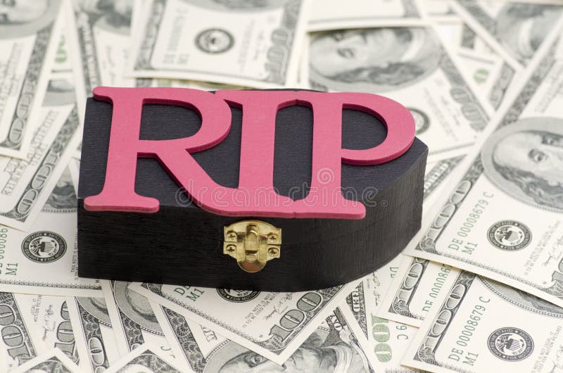 Loss of Money Financial Hardship Concept Image Stock Image - Image of ...