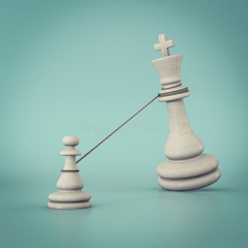 Loss of power concept stock illustration. Illustration of people ...