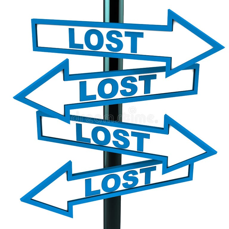 Directions Lost Stock Illustrations – 675 Directions Lost Stock ...