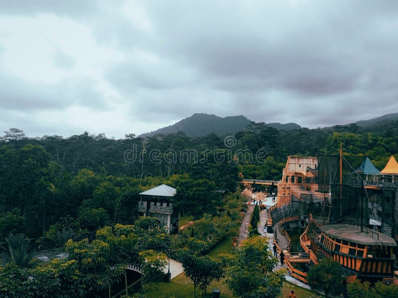 Lost Castle in Central Java Stock Image - Image of lost, central: 262724301