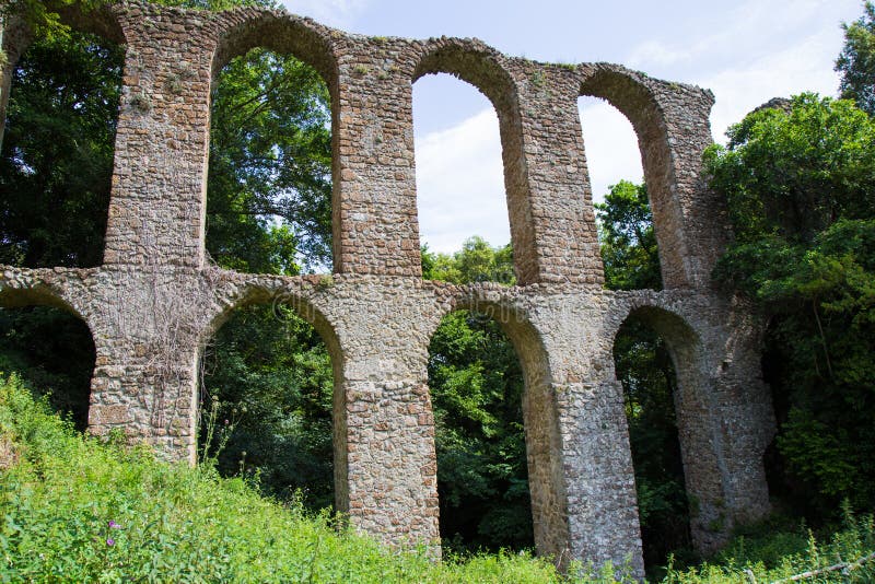 The lost city of Monterano stock photo. Image of monterano - 87150480