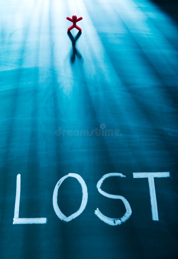 Lost sign stock photo. Image of text, copy, business, tree - 5137786