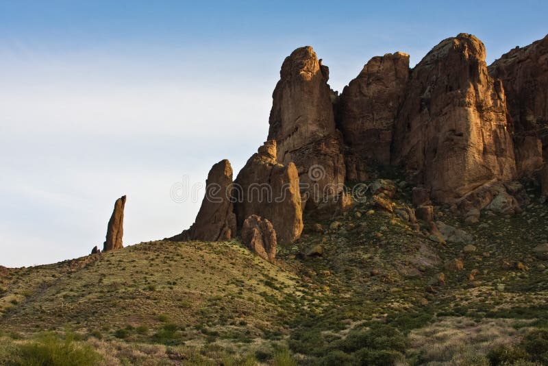 Lost Dutchman State Park stock image. Image of hiking - 27376463