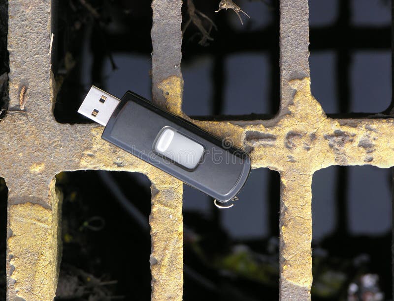 Lost Flash Memory Stick stock photo. Image of flash, grid - 8117346
