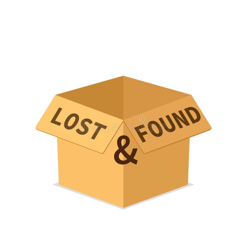 Lost and found icon stock vector. Illustration of mark - 144472599